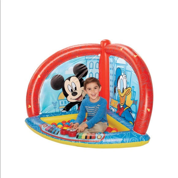 Disney | Toys | Disney Mickey Mouse Mickey Mouse Kids Ball Pit With 5 ...